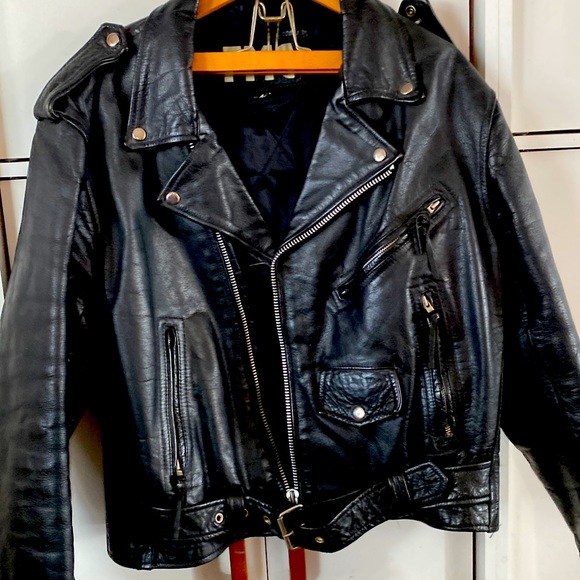 FMC leather | Jackets & Coats | Fmc Vintage Motocycle Jacket | Poshmark